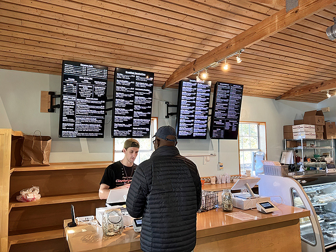 Outdoor seating under Carolina blue skies&mdash;because some sandwiches deserve to be enjoyed with a side of vitamin D.