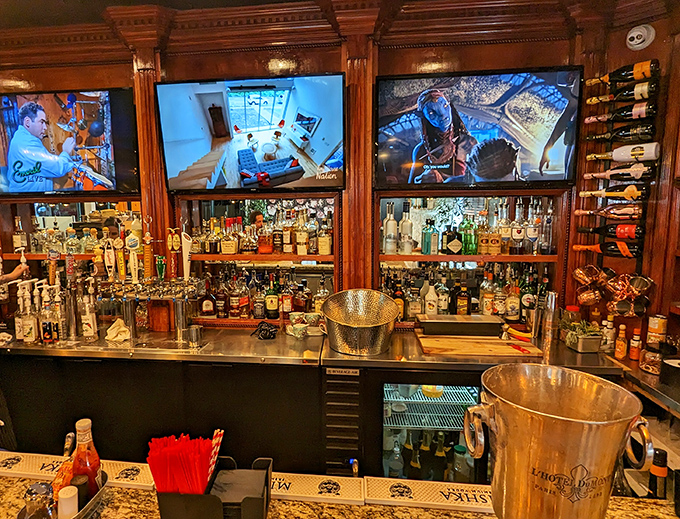 A bar stocked like a liquid library&mdash;where every bottle tells a story and the bartenders know all the best chapters.