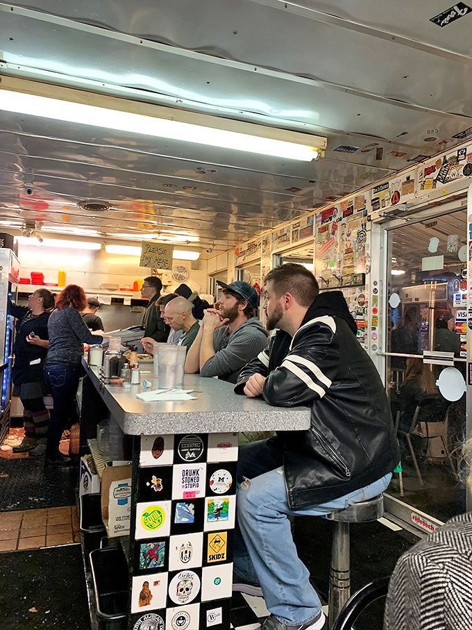 Counter culture at its finest. These stools have supported the weight of countless life decisions, breakups, and brilliant ideas.