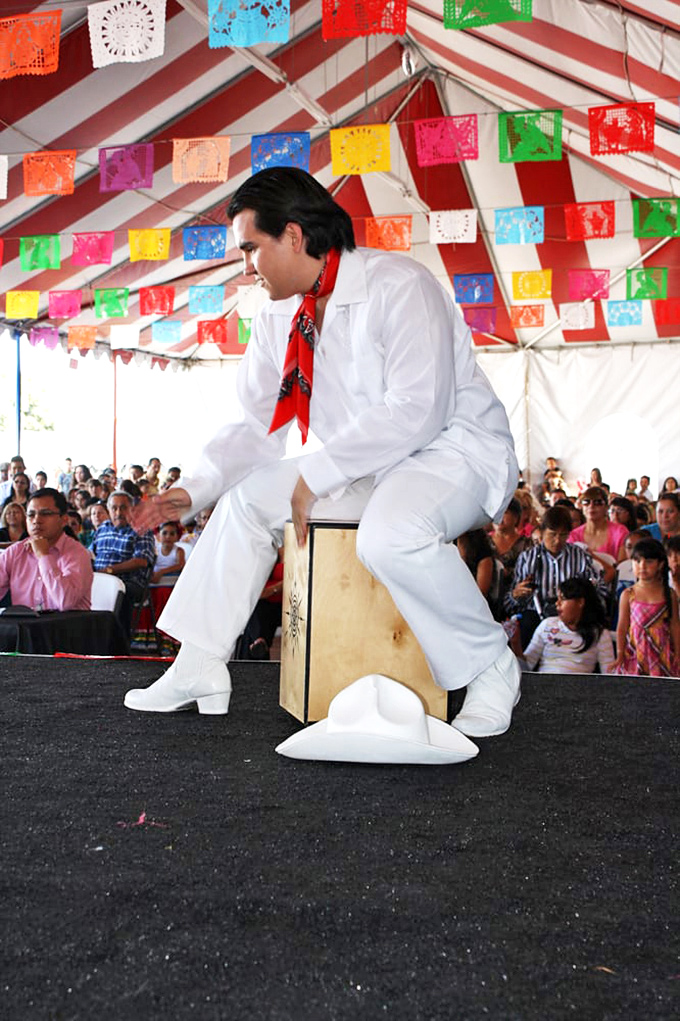 Cultural performances transform shopping trips into unexpected festivals, where traditional music and dance create moments of joy beneath papel picado flags.