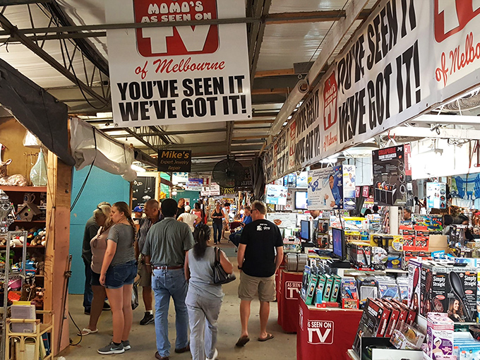 "As Seen on TV" but better in person! These aisles have witnessed thousands of "I remember these!" moments and impromptu reunions with childhood toys.