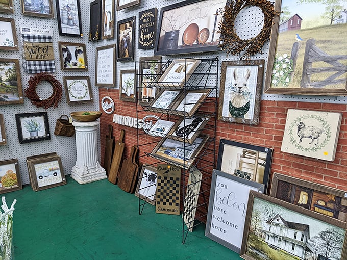 Wall-to-wall artwork and decorations turn shopping into a gallery experience with surprisingly reasonable admission prices.