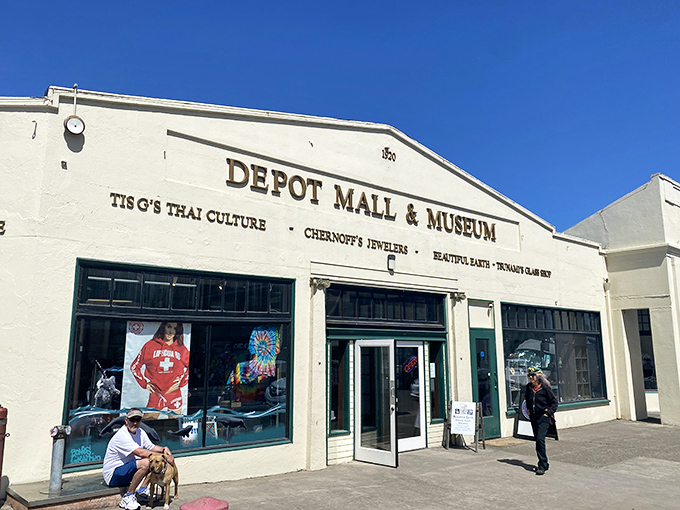 The Depot Mall & Museum &ndash; where shopping meets history in a building that's seen more transformations than Madonna's career.