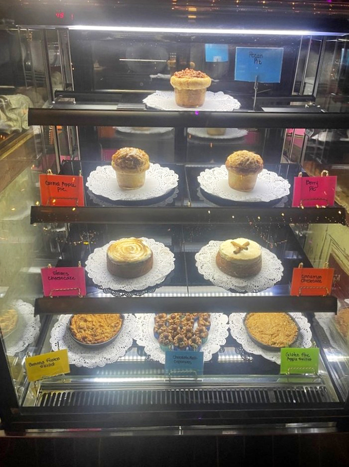 The dessert case at The Duce is a time machine to simpler days&mdash;homemade pies and treats that look like they came straight from your favorite aunt's kitchen.