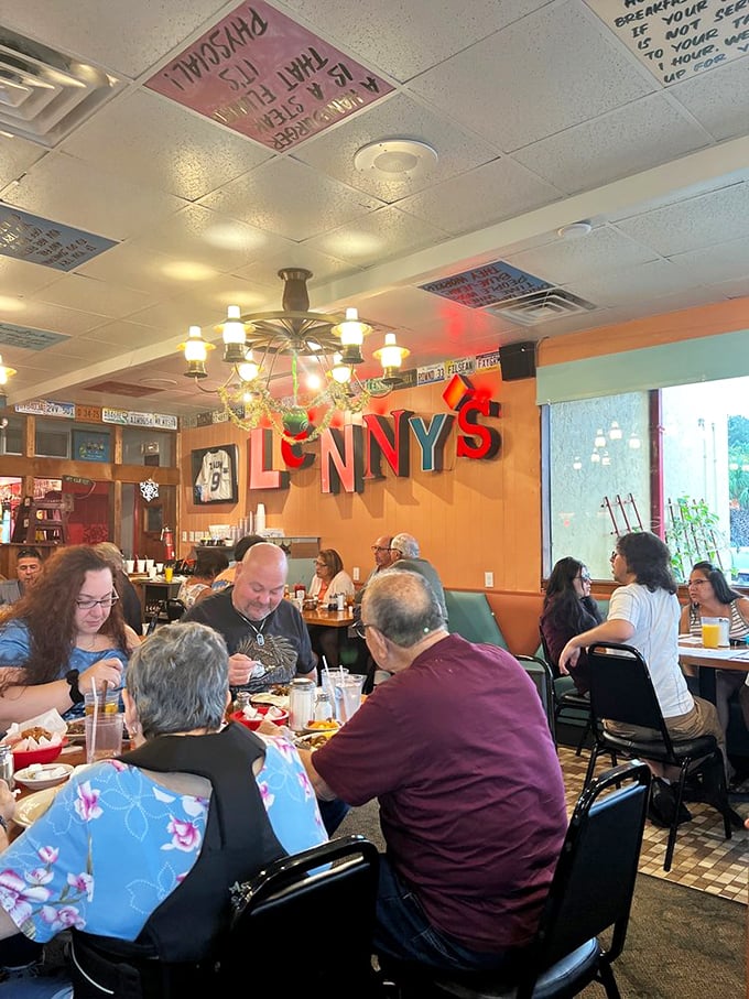 Where strangers become temporary friends united by the universal language of "pass the syrup, please." Community happens over coffee cups.