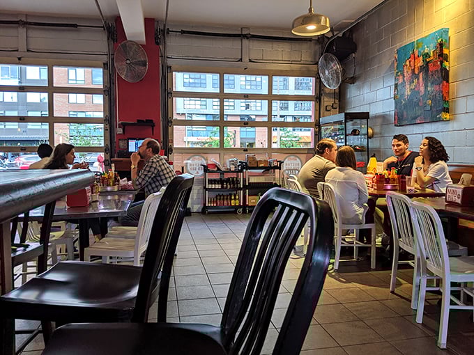 Where strangers become temporary neighbors, united by the universal language of "mmm" and the occasional appreciative nod across tables.