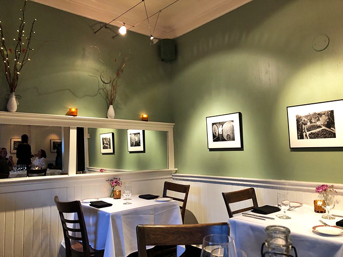 Dining rooms where conversations flow as smoothly as the wine, creating the perfect backdrop for memorable meals together.