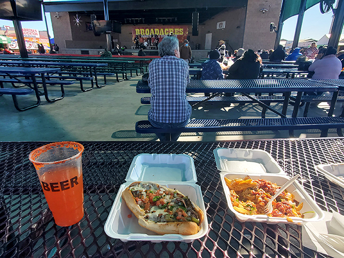 The perfect pairing: cold beer and fresh Mexican food. Some marriages are made in heaven; this one was made in North Las Vegas.