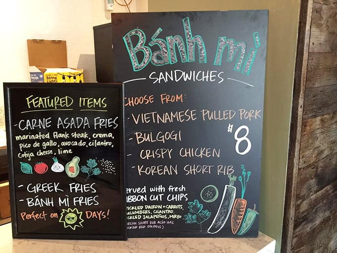 These chalkboard specials aren't just suggestions&mdash;they're culinary public service announcements. When they say "perfect," they're not using the word lightly.