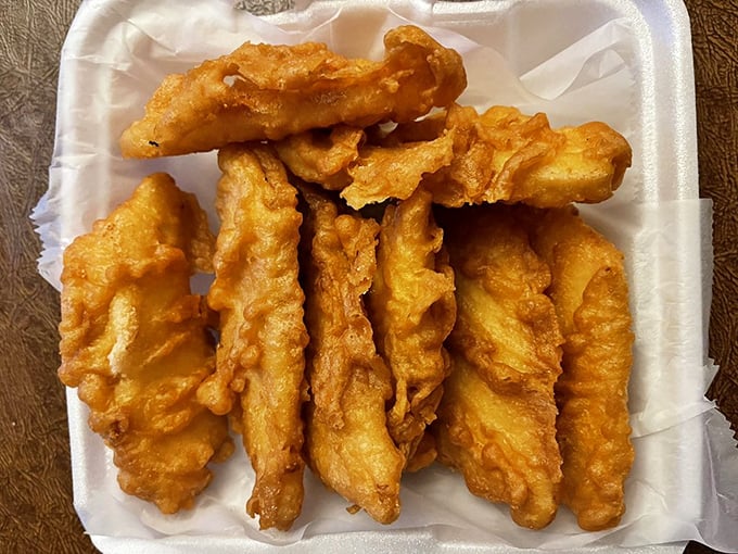 Behold the star of the show&mdash;a fish fillet that's traveled through time unchanged, maintaining its crispy perfection while restaurant empires have risen and fallen around it.