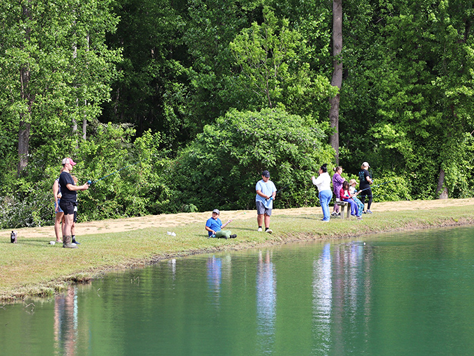 Fishing at the local pond isn't just about catching anything &ndash; it's about teaching patience, sharing stories, and appreciating the simple art of waiting.