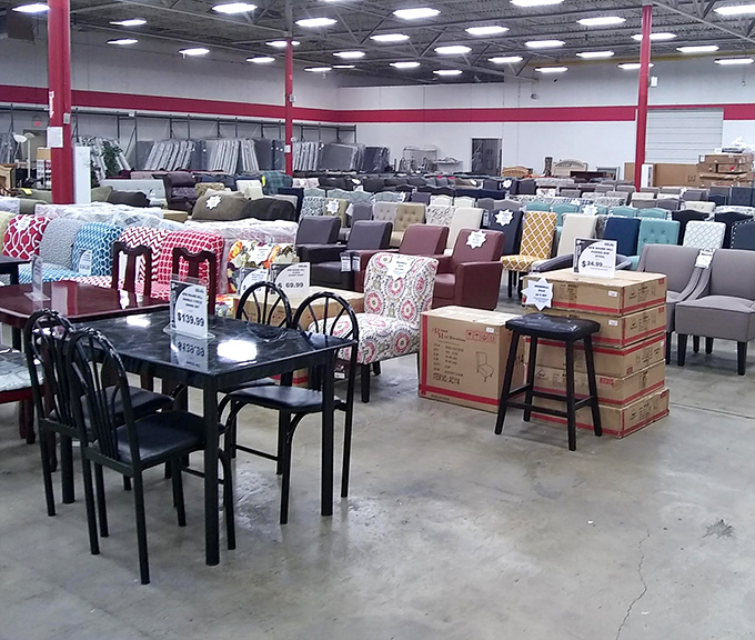 Furniture that's ready for its second act. That dining set has already hosted countless family meals and stands ready for your holiday gatherings.