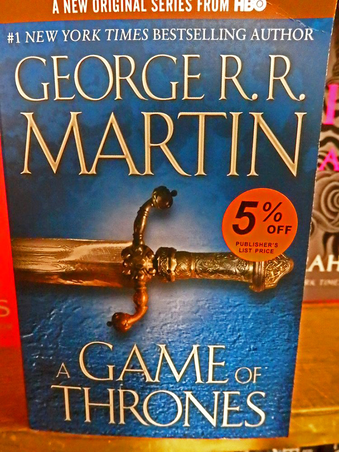 Even in Westeros, a 5% discount would be worth fighting for. George R.R. Martin's epic sits ready to consume your next several months.