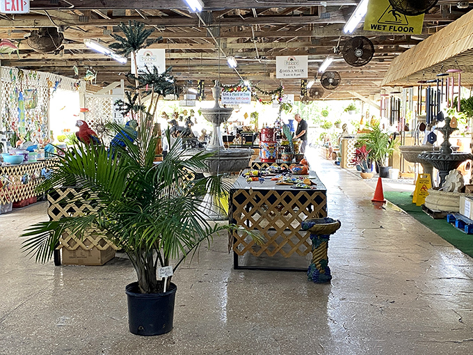 A tropical oasis amid concrete and commerce. These plants don't judge your inability to keep a cactus alive back home.