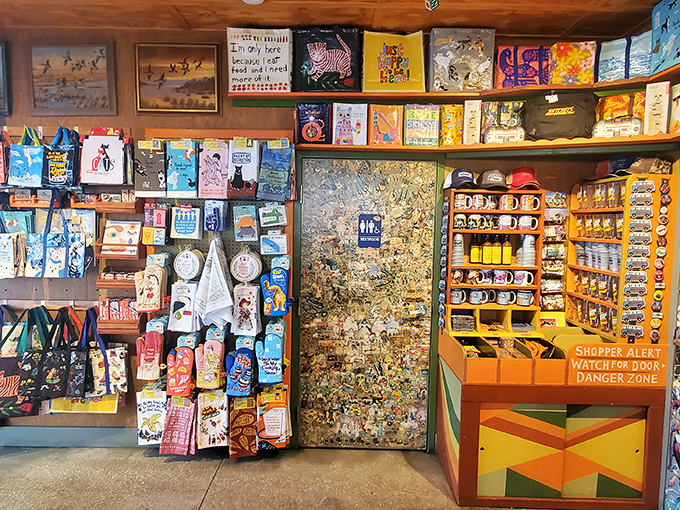 The gift shop isn't an afterthought &ndash; it's a treasure trove of quirky souvenirs where you can take home a piece of Satchel's magic.