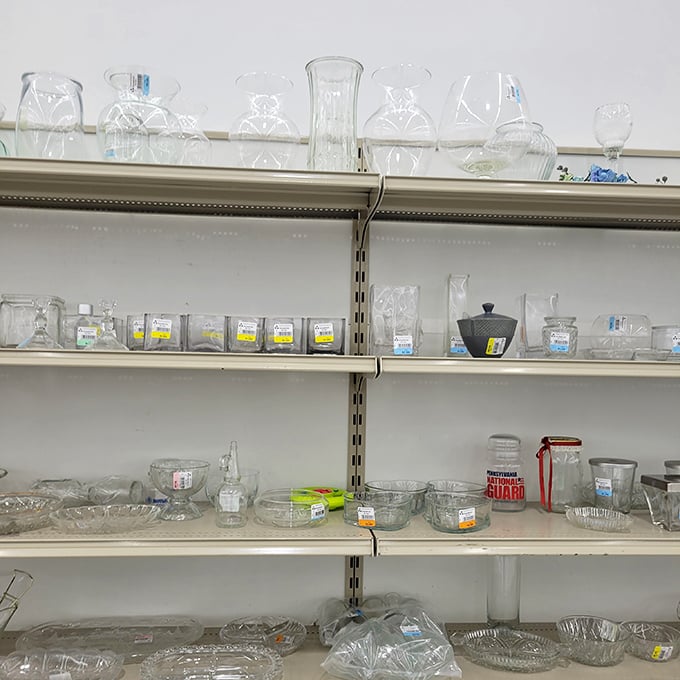 Crystal and glassware that would make your grandmother swoon, perfect for upgrading your home bar or hosting a vintage-inspired dinner party.