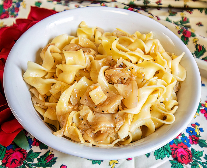 Halusky &ndash; those buttery, tender noodles that make you question why you've wasted years eating ordinary pasta.