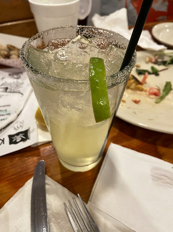 Their margarita isn't just a drink, it's Florida vacation in a salt-rimmed glass. One sip and you're officially on coastal time.