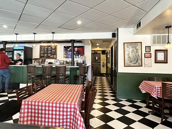 A dining room that feels like it's been waiting for you. No pretension, just the promise of good food and conversation.