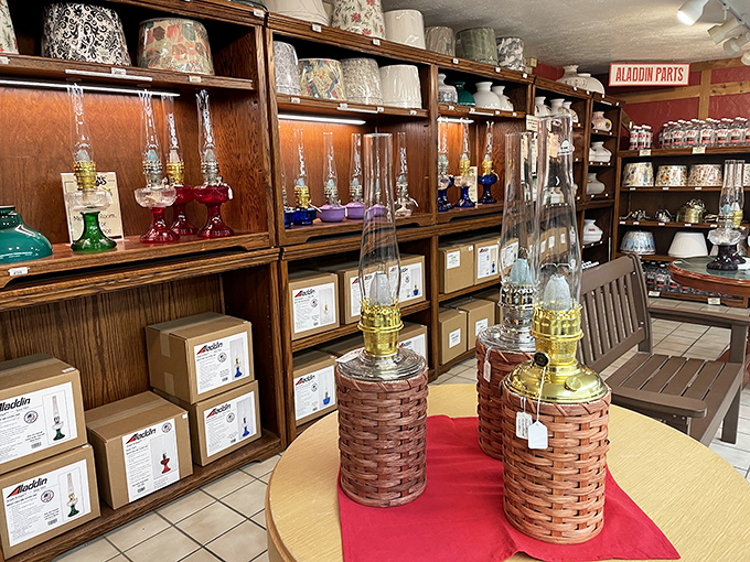 These oil lamps don't just illuminate rooms; they cast the kind of golden glow that makes everyone look like they're starring in a period drama.