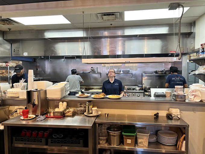 The open kitchen &ndash; where breakfast ballet happens daily, with short-order cooks performing culinary choreography for hungry audiences.