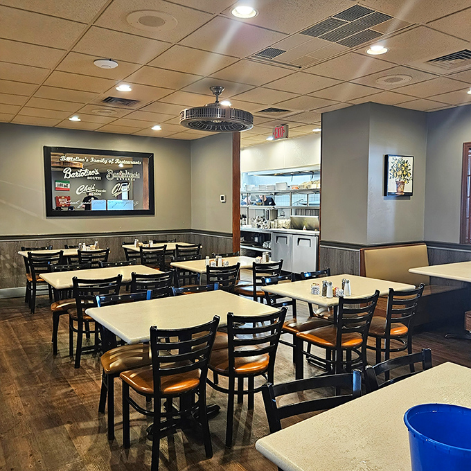 A dining room that whispers rather than shouts, "We've been doing this right for decades." The simple elegance of a place that knows exactly what it is.