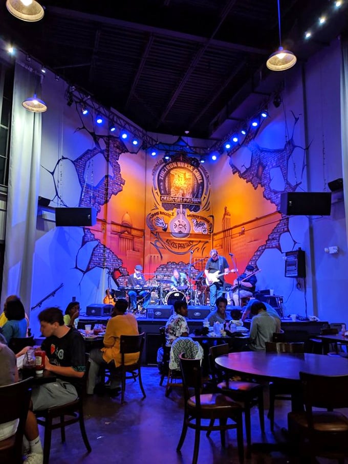The stage where Mississippi's musical heritage gets a nightly standing ovation, accompanied by the percussion of clinking glasses.
