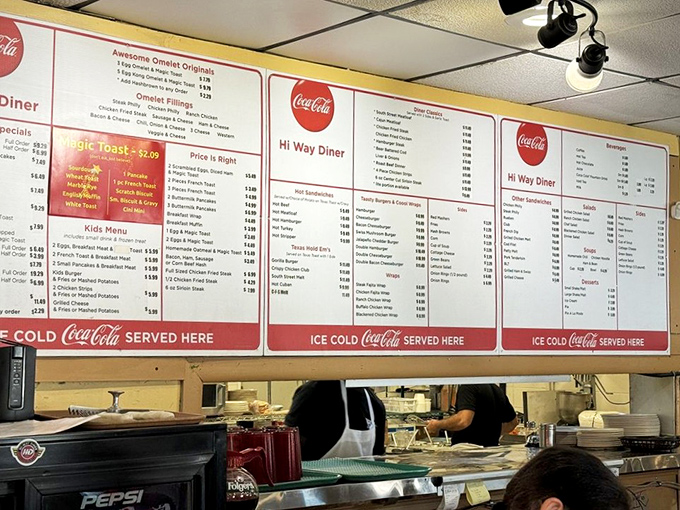The menu board looms like the scoreboard at Memorial Stadium&mdash;overwhelming at first glance but filled with winning combinations.