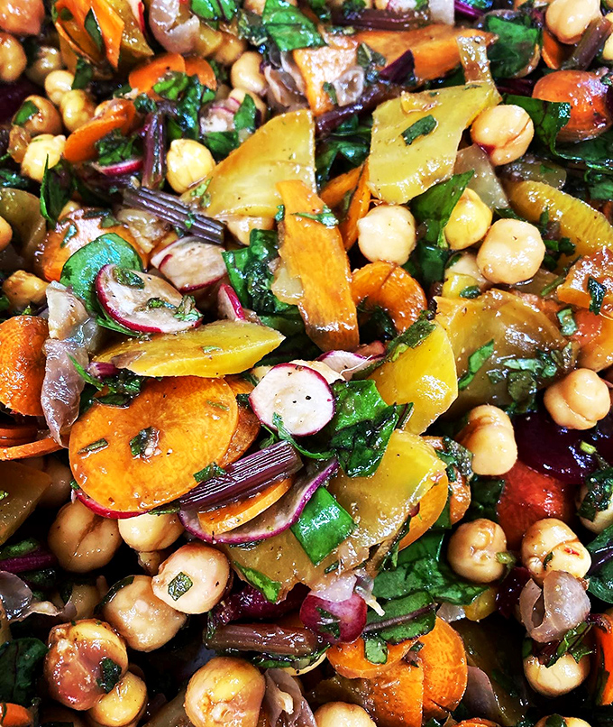 This isn't just a salad &ndash; it's a kaleidoscope of colors, textures, and flavors that makes healthy eating feel like cheating.