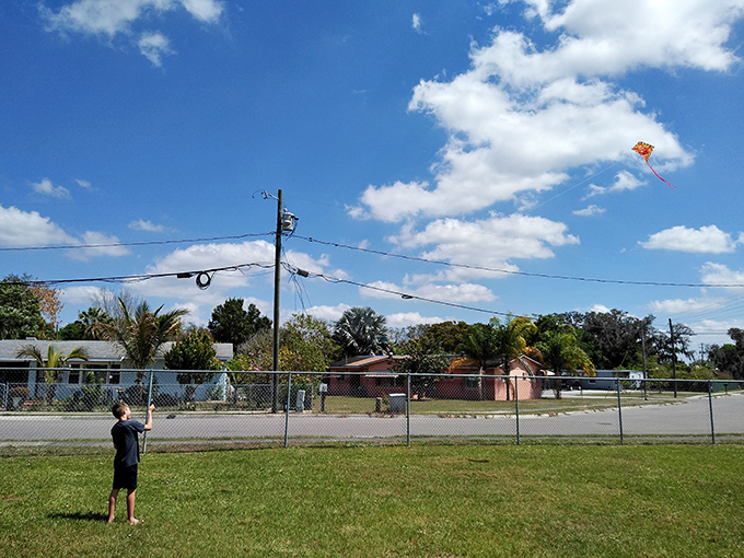In Sebring neighborhoods, flying kites remains an acceptable form of entertainment&mdash;no subscription required, batteries not included, joy guaranteed.