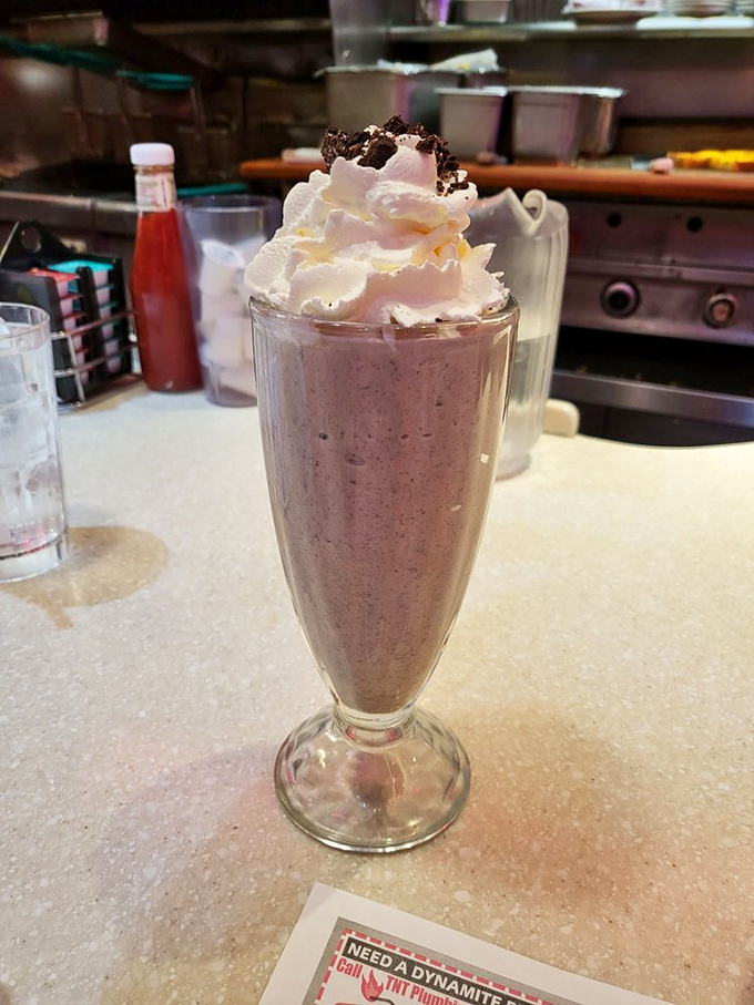 This milkshake doesn't just bring boys to the yard &ndash; it brings everyone with functioning taste buds. Thick enough to require serious straw commitment.