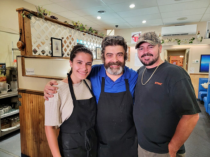 The staff behind the magic &ndash; where family recipes and genuine hospitality create the authentic Athena experience.