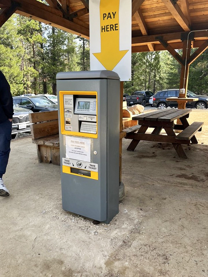 The least magical part of any natural wonder &ndash; paying for parking. But consider it your admission ticket to Mother Nature's greatest show.