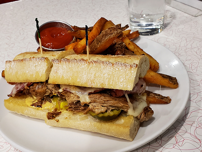 This cheesesteak isn't just a sandwich&mdash;it's Philadelphia's greatest hit playing a sold-out show in Gettysburg, with fries as the opening act.