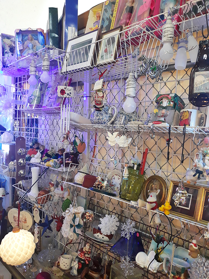 A wonderland of whimsy where lightbulbs and figurines unite to create the world's most eclectic home decor.