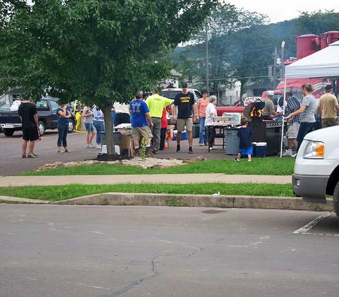 Community spirit sizzles alongside those grills. In Bloomsburg, breaking bread together isn't just a meal&mdash;it's a neighborhood tradition. 