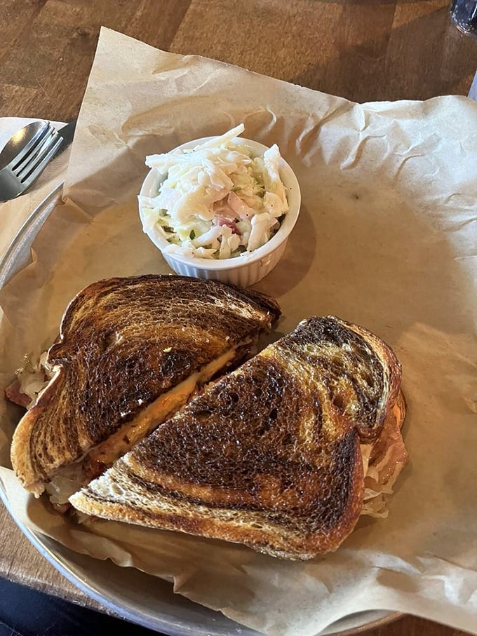A properly made Reuben is a religious experience&mdash;this perfect stack of corned beef, kraut, and melted Swiss might just convert you.
