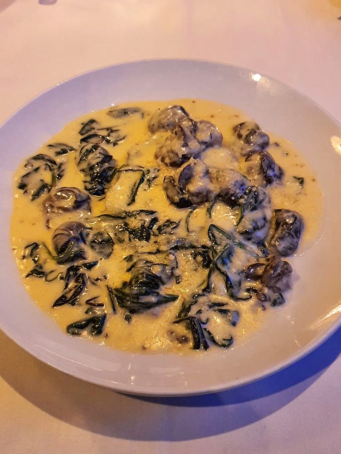 These escargot swimming in buttery, garlicky goodness are proof that sometimes the best things in life come in small, shell-shaped packages.