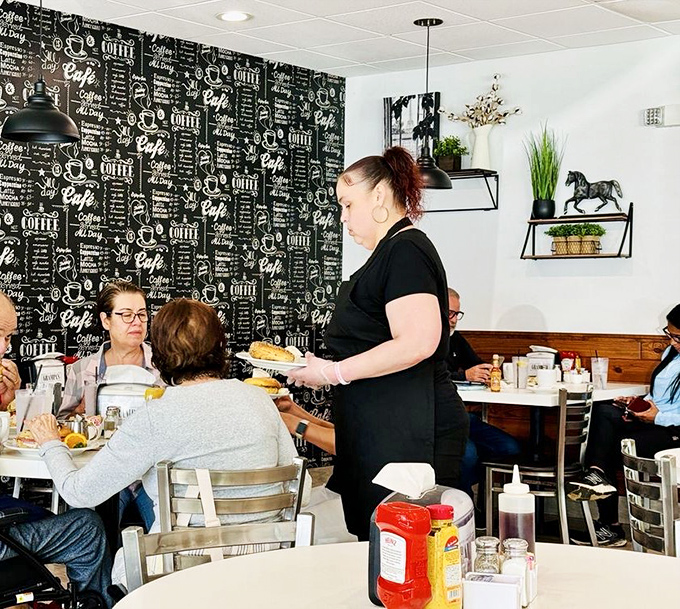 Service with genuine Florida warmth. The staff moves with practiced efficiency while still finding time for the personal touch.