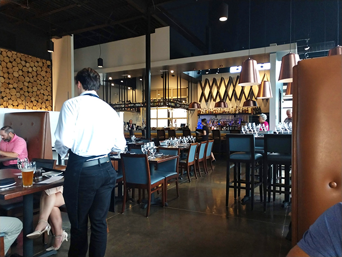 Where hospitality meets culinary craftsmanship. The staff moves with the choreographed precision of people who genuinely love what they do.