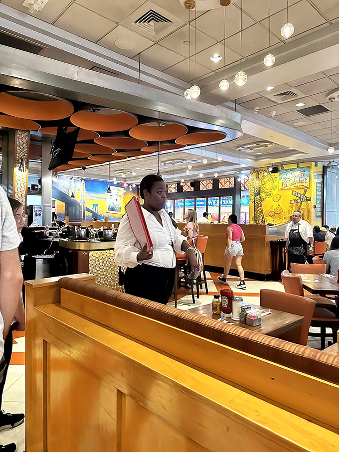 Junior's staff move with the precision of Broadway dancers and the warmth of old friends welcoming you home.