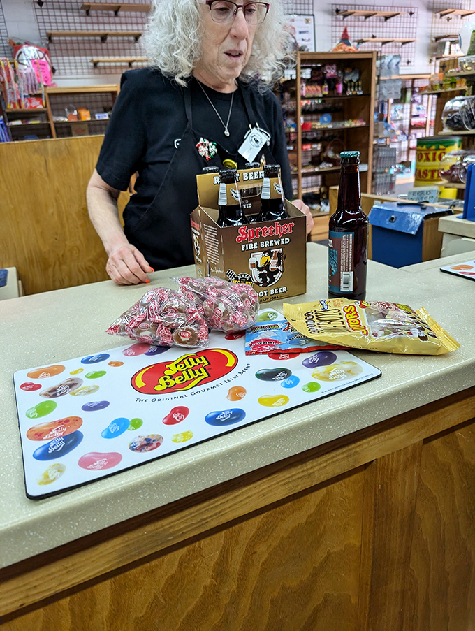 Behind every great candy store is someone who understands that Sprecher root beer and Jelly Belly beans are serious business indeed.