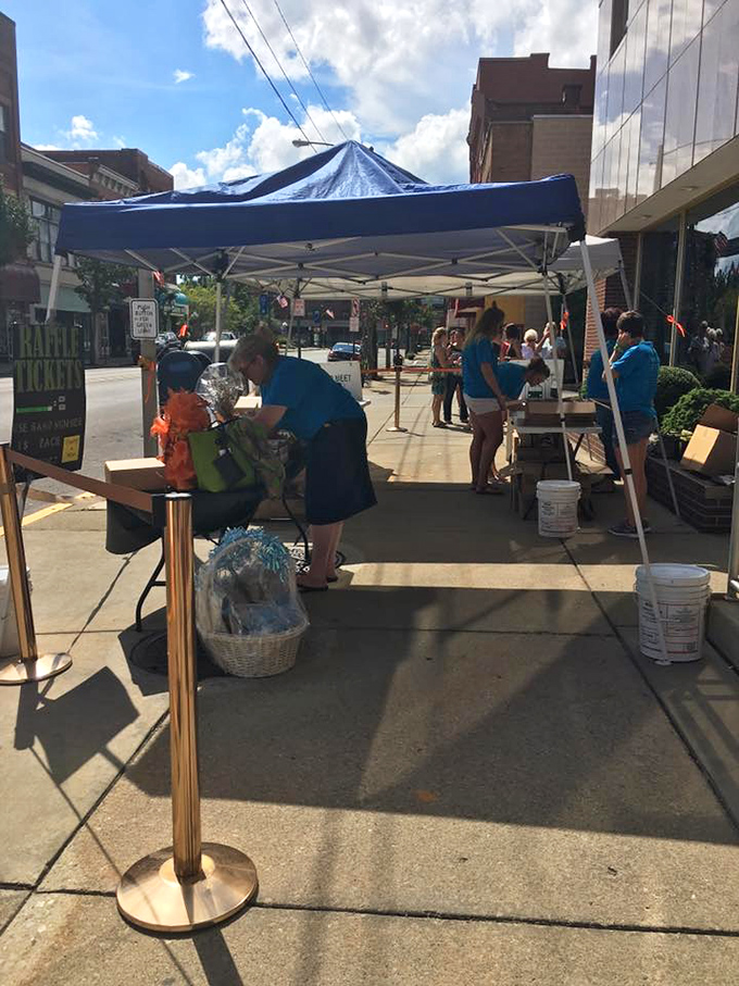 Bradford's sidewalk festivals transform Main Street into a community living room where neighbors become friends over local goods and gossip.