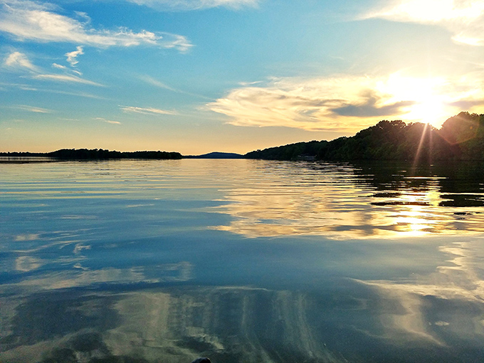 Sunsets like this don't cost a penny more in Clarksville, but somehow they feel richer when you're not worried about tomorrow's bills.