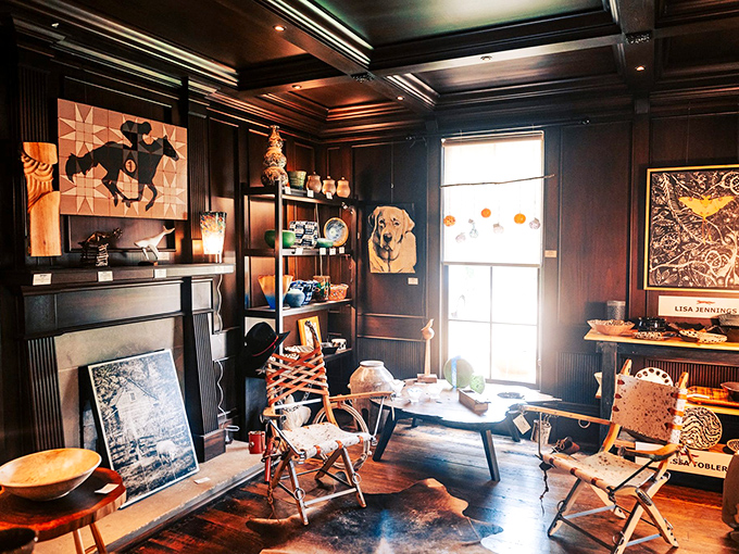 Inside The Copper Fox, treasures await discovery &ndash; each corner offering a different conversation piece for your home or imagination.