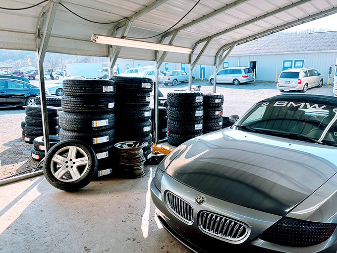 Rubber meets the road at Rogers. From luxury German engineering to practical daily drivers, the tire selection is as diverse as the market itself.