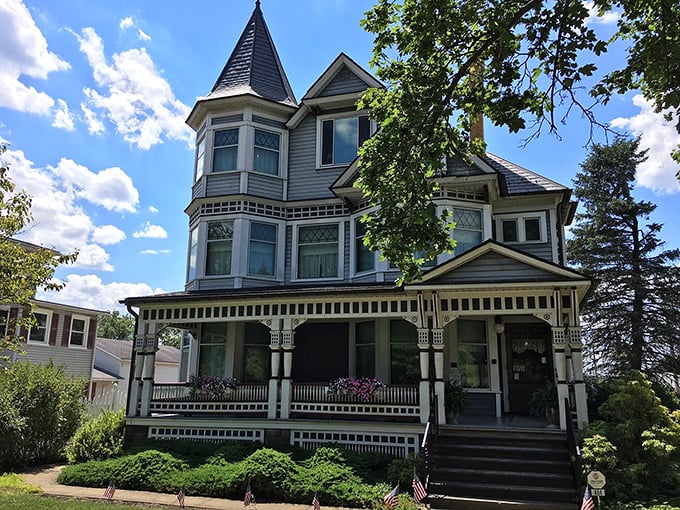 The Victorian House Museum stands as an ornate counterpoint to Amish simplicity, its gingerbread trim and turret whispering tales of Millersburg's diverse heritage.