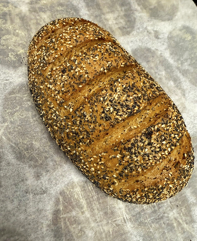 Seeds on seeds on seeds! This multi-grain masterpiece proves that healthy can still be heavenly&mdash;especially when slathered with butter.