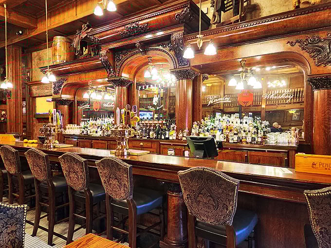 Not just a bar&mdash;a shrine to libations where the woodwork is as carefully crafted as the cocktails. Belly up and make some memories. 