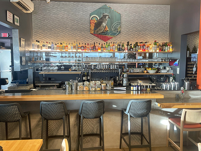 The bar isn't just serving drinks&mdash;it's serving experiences. A front-row seat to mixology magic with ocean-inspired libations.